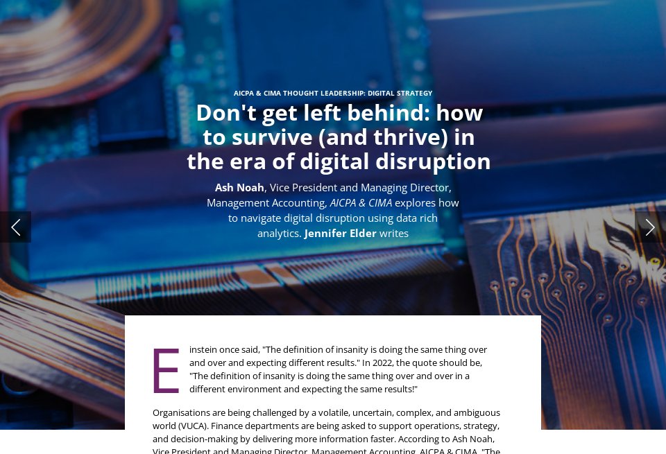 Don't get left behind: how to survive (and thrive) in the era of ...