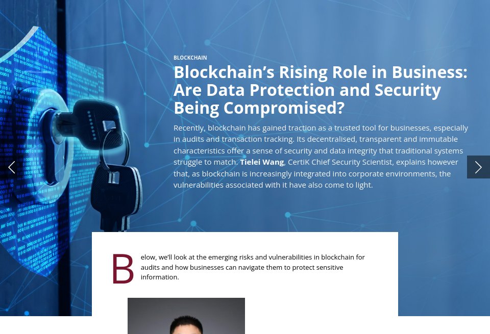Blockchain’s Rising Role in Businesses: Are Data Protection and ...