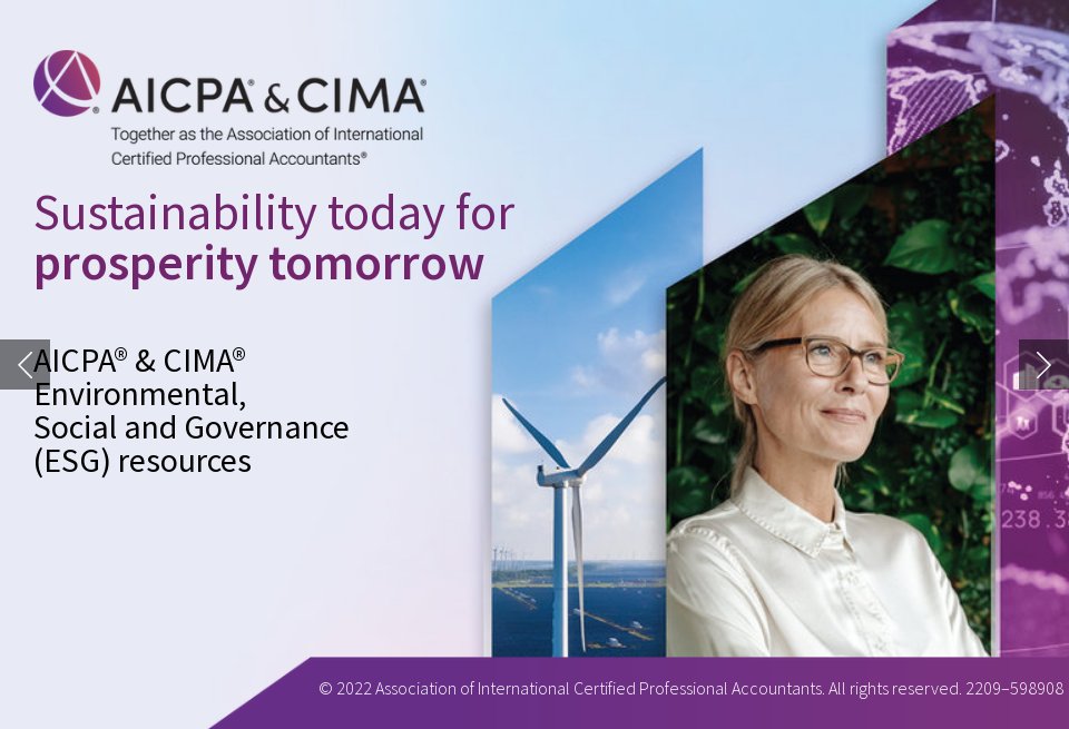 AICPA&CIMA - IAB | Supplement September 2022