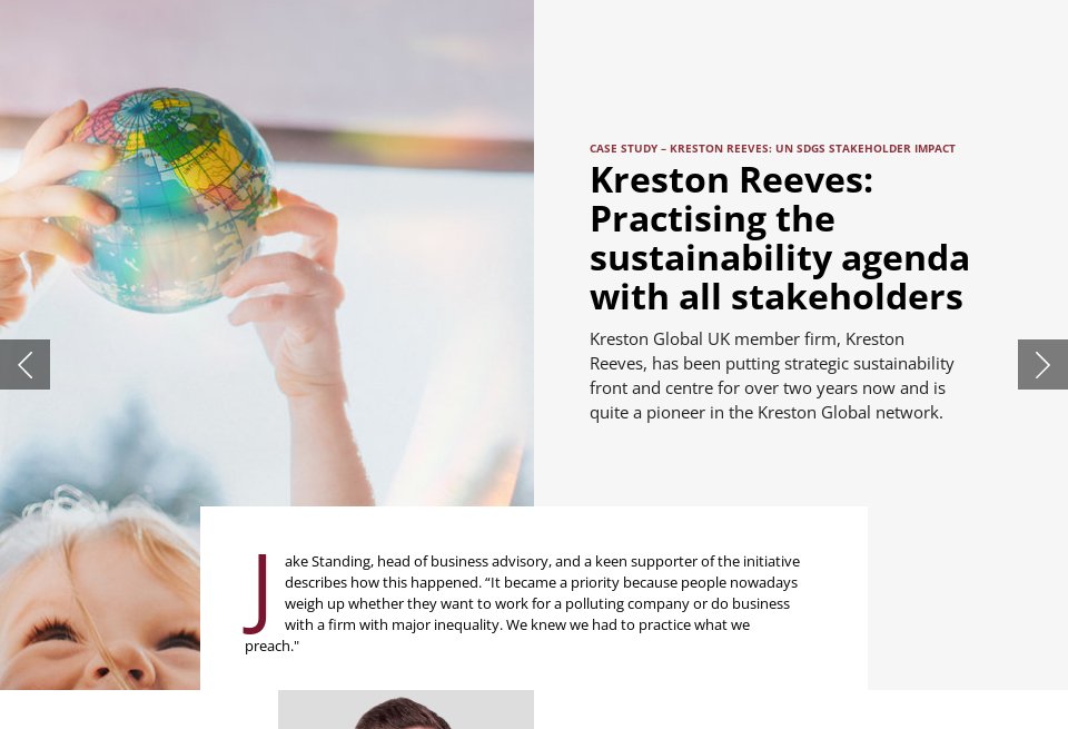 Kreston Reeves: Practising the sustainability agenda - IAB | Supplement ...