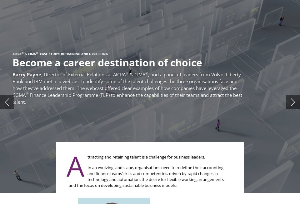 Become a career destination of choice - IAB | Supplement September 2023