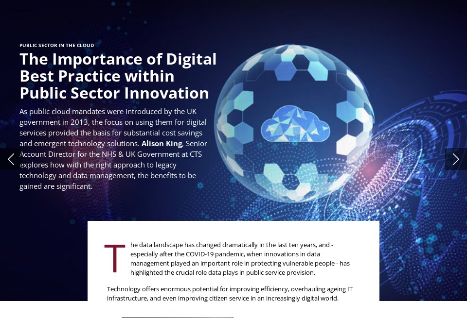 The Importance of Digital Best Practice within Public Sector Innovation ...