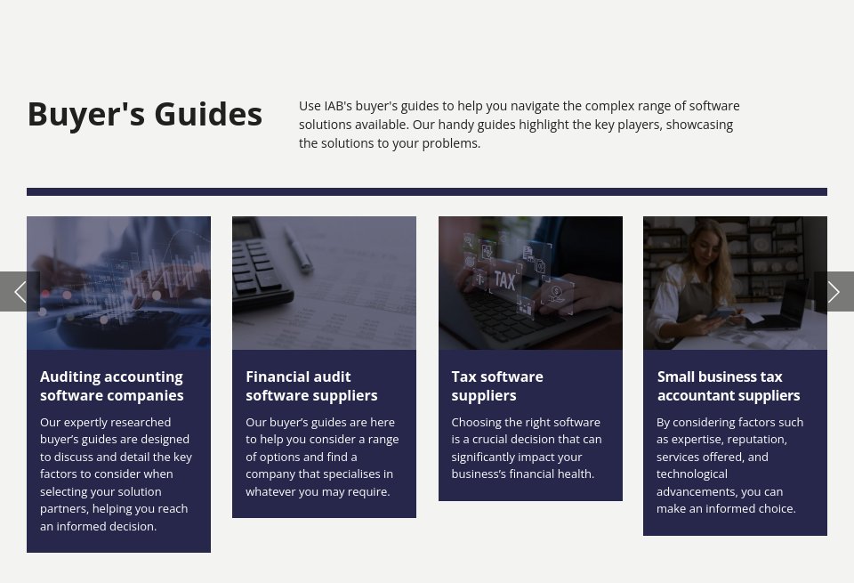 Buyer's Guides - IAB | Supplement September 2024